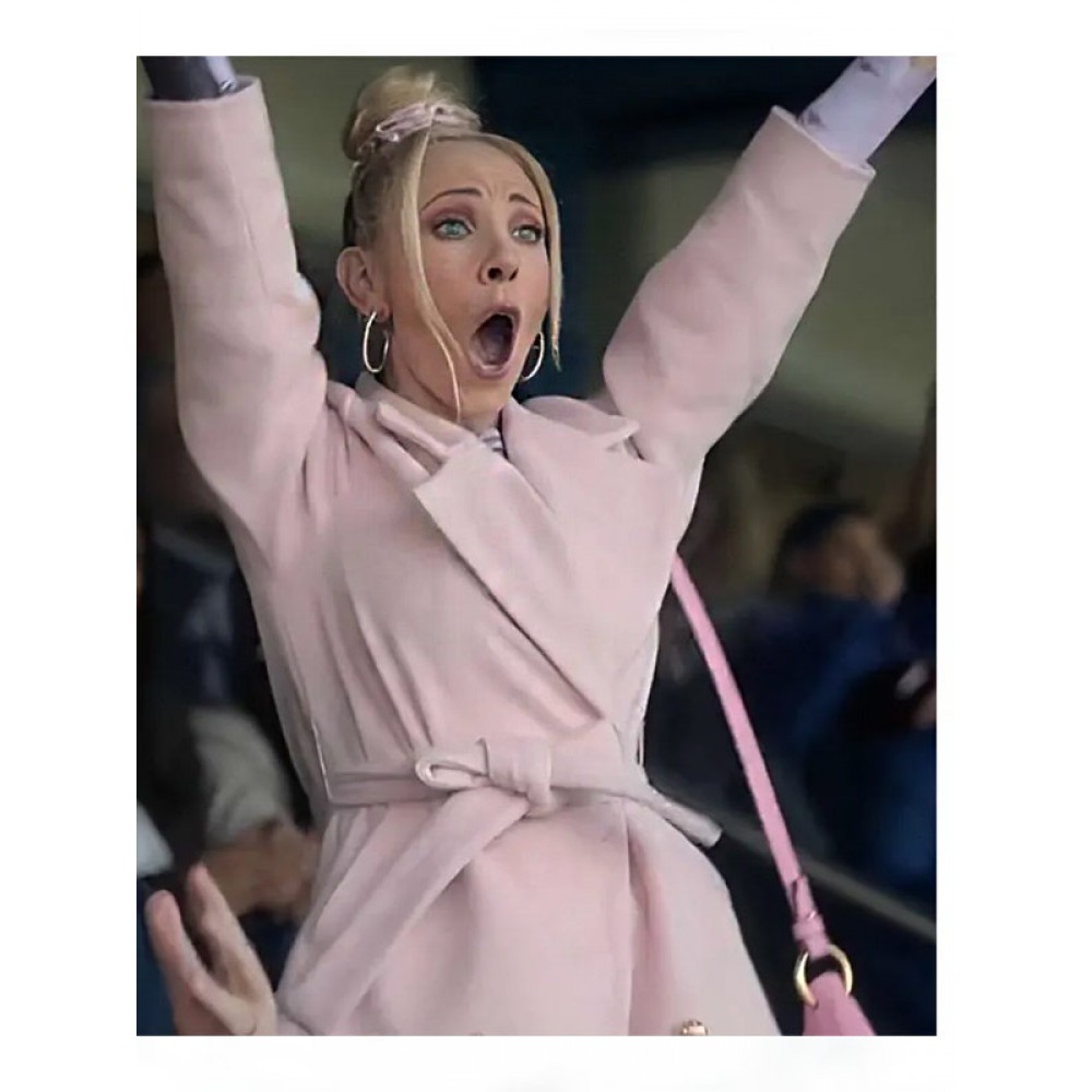 Ted Lasso S03 Keeley Jones Pink Coat Americasuits